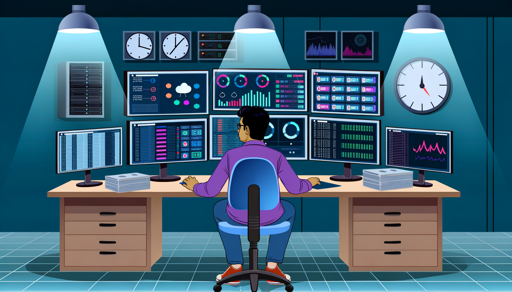 24x7x365 Server Network and Endpoint Monitoring